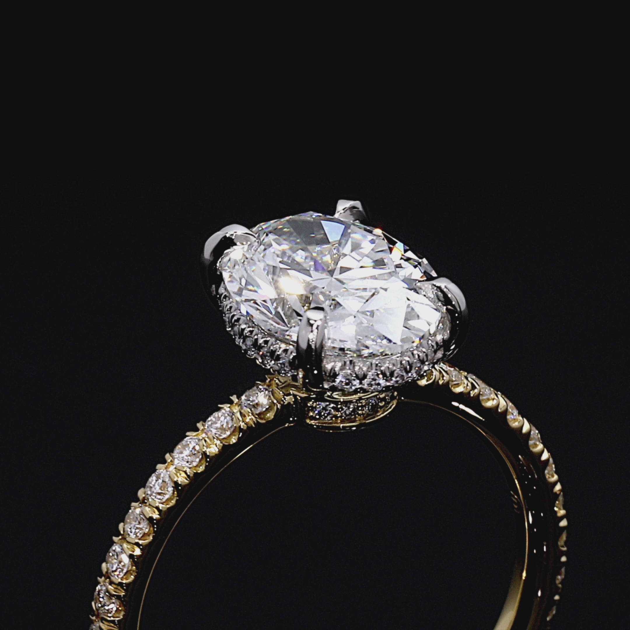 Audrey Solitaire Lab Diamond Engagement Ring | Jean Dousset